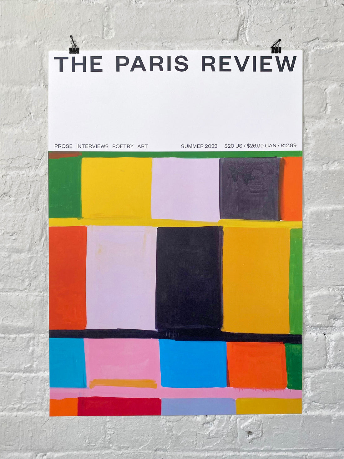 Poster—Cover of The Paris Review No. 240, Summer 2022